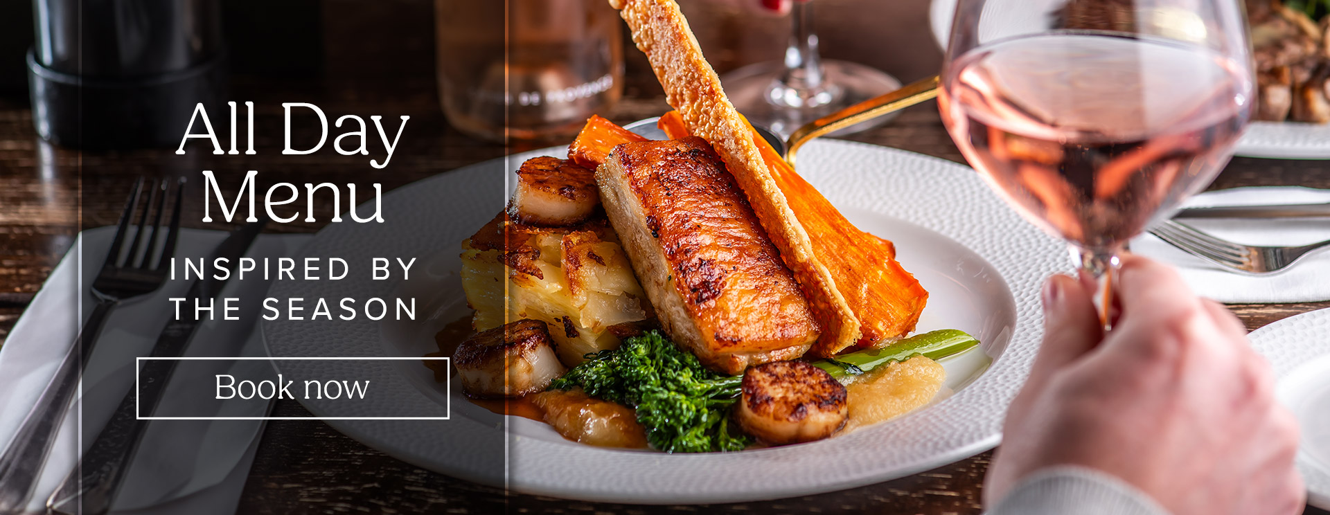 Dinner Menu & Prices | All Day Dining at The Anchor Inn Wirral