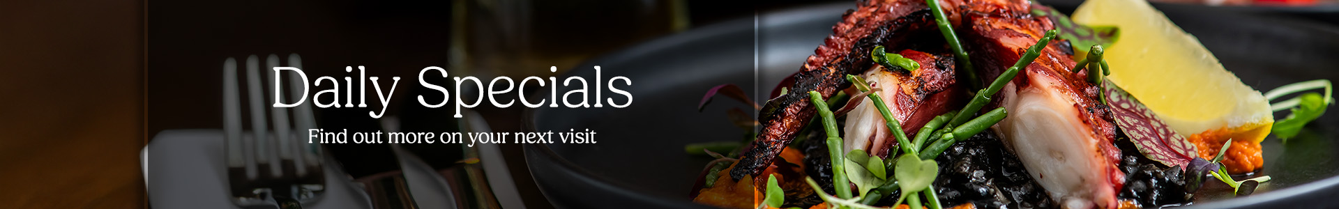 All Day Menu at The Anchor Inn